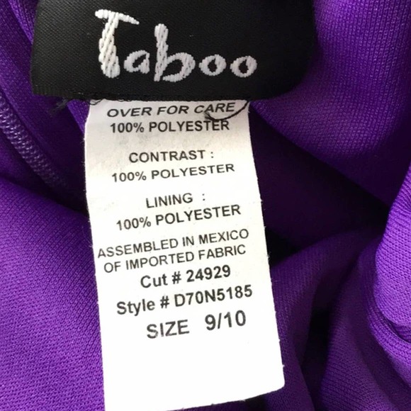 Taboo | Dresses | Taboo Purple Multi Animal Print Embellished Waist Maxi Dress 9 | Poshmark